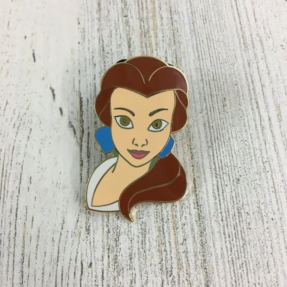 Disney | Jewelry | Disney Beauty And The Beast Princess Belle Head 202 ...